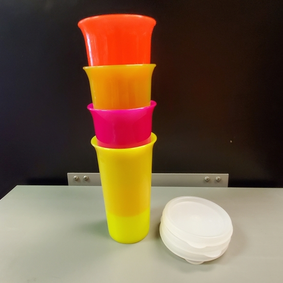 Tupperware | Dining | 4 New Tupperware Cups | Poshmark